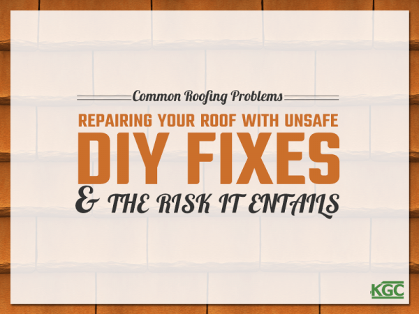 Repairing your Roof with DIY Unsafe Fixes | Portland Roofing | Keith ...