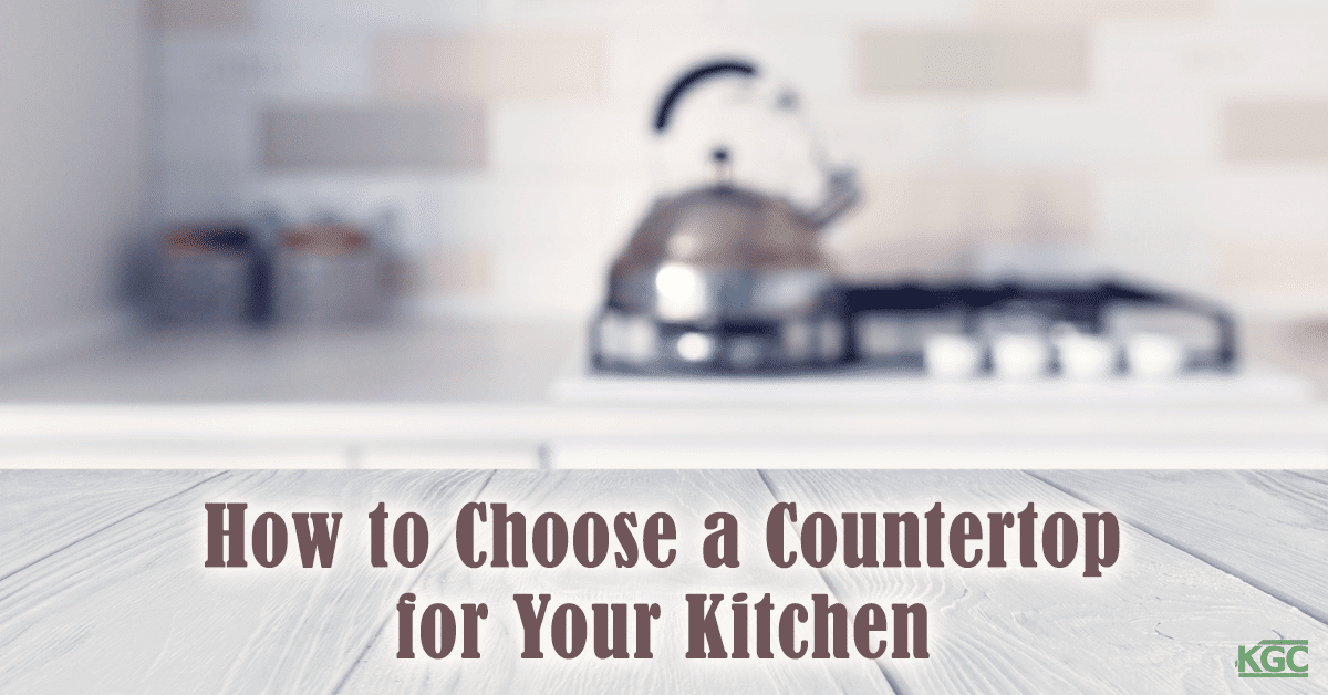 How to Choose a Countertop for Your Kitchen | Keith Green Roofing